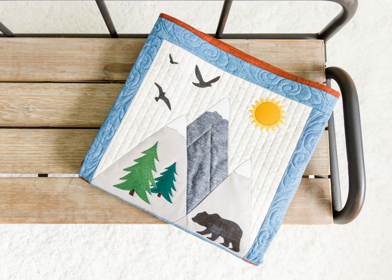 Scenic Bear Paw Quilt Pattern PDF – stringtownlanequilts