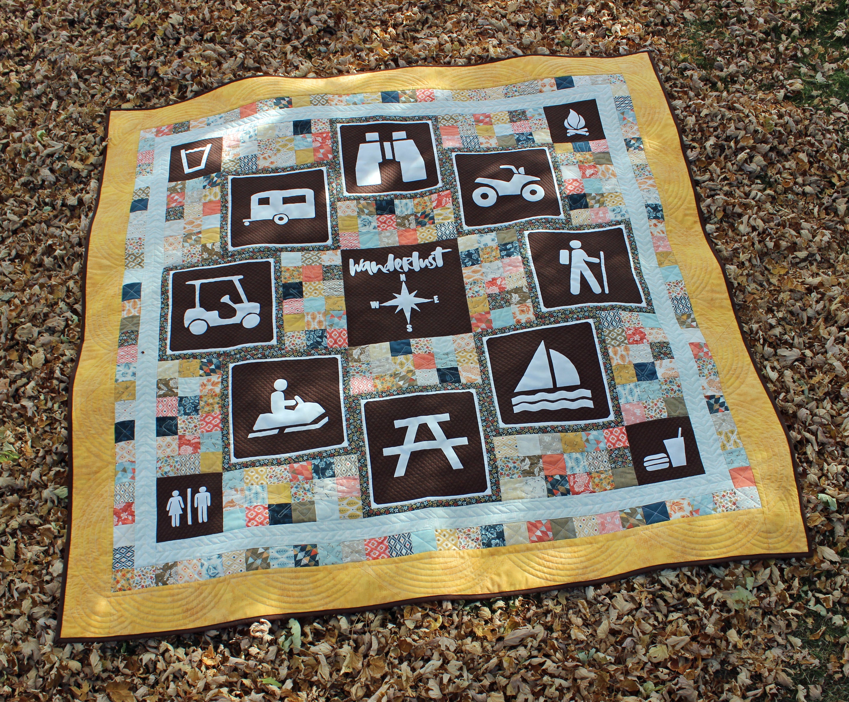 Wanderlust Quilt Pattern PDF – stringtownlanequilts